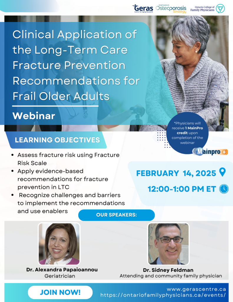 Speaker Event Clinical Application of the LTC Fracture Prevention ...