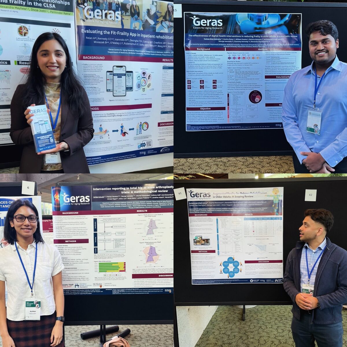 2024 MIRA & Labarge Knowledge Exchange | Geras Centre for Aging Research